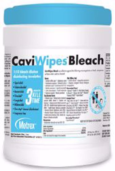 WIPE DISINF BLEACH CAVIWIPES (12/CS) 13-9100. Surplus Medical